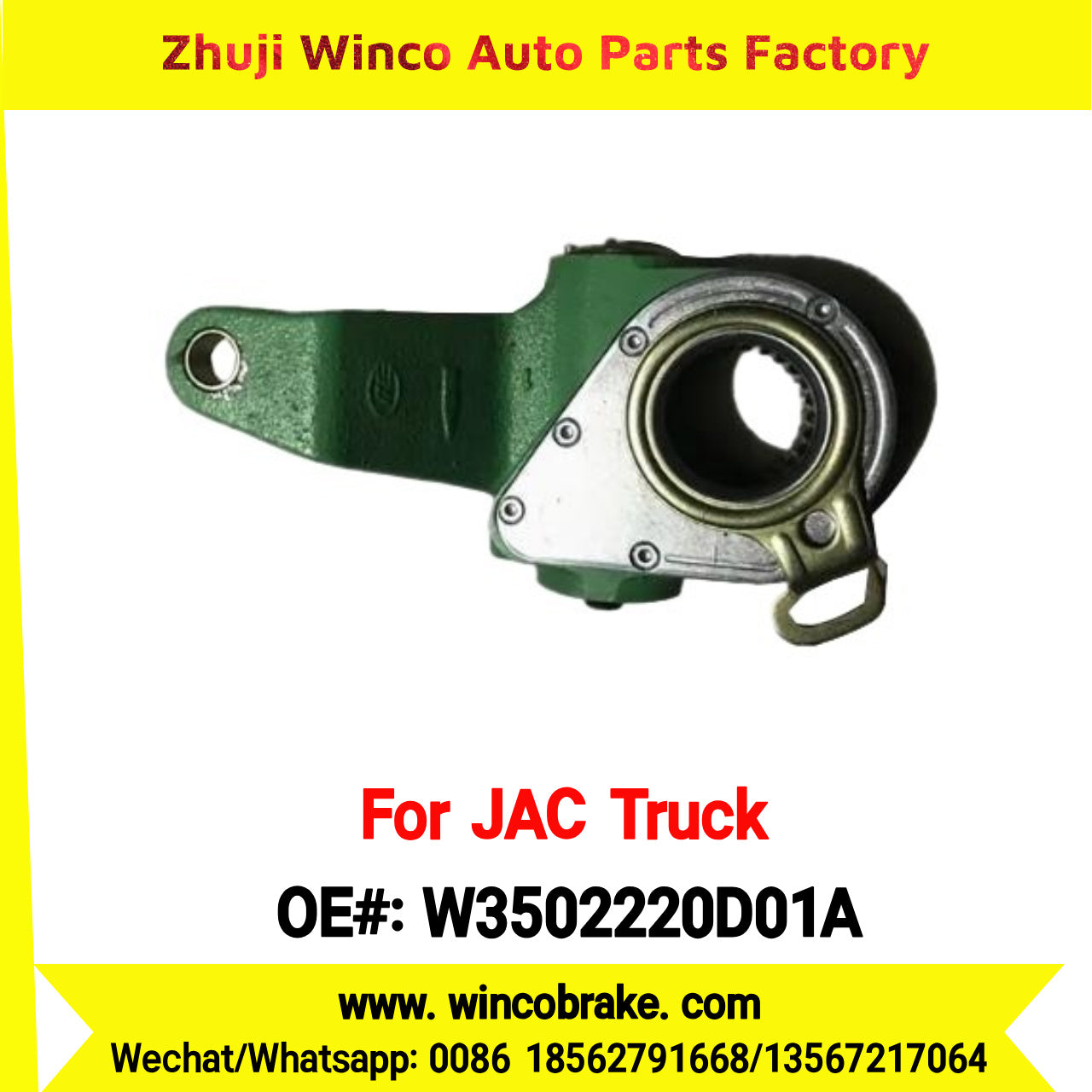 Winco OEM W3502220D01A Automatic Slack Adjuster for Auto Adjusting Arm ...